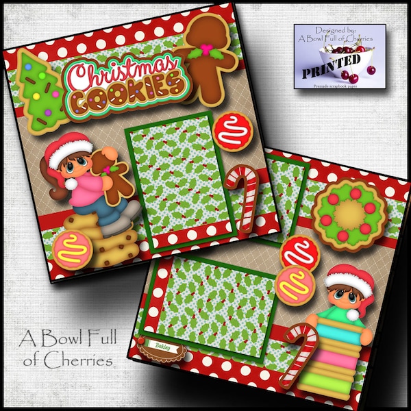 Cookie Scrapbook - Etsy
