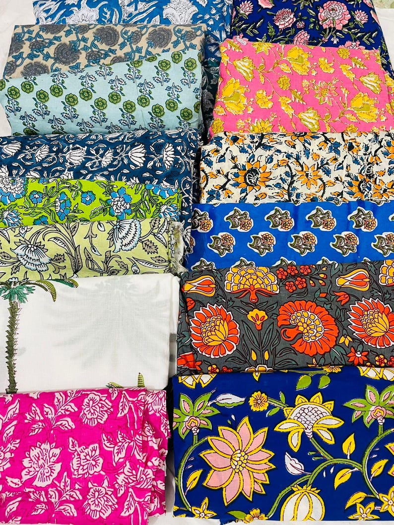 100% Cotton Handkerchiefs Vintage Style Floral Handmade Hankies Zero ...