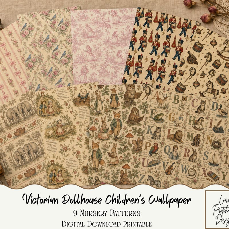 Georgian Wallpaper - Etsy UK