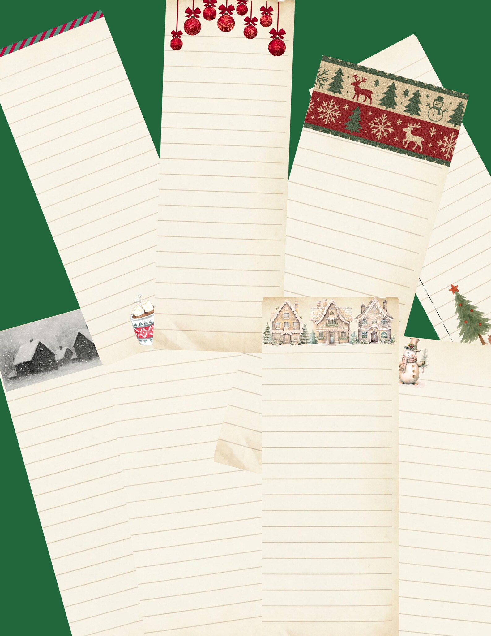 Holiday To-do Lists – 20 Printable Designs - Etsy