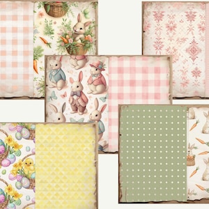 Vintage Easter Digital Paper Pack – 22 Printable Pages - Etsy