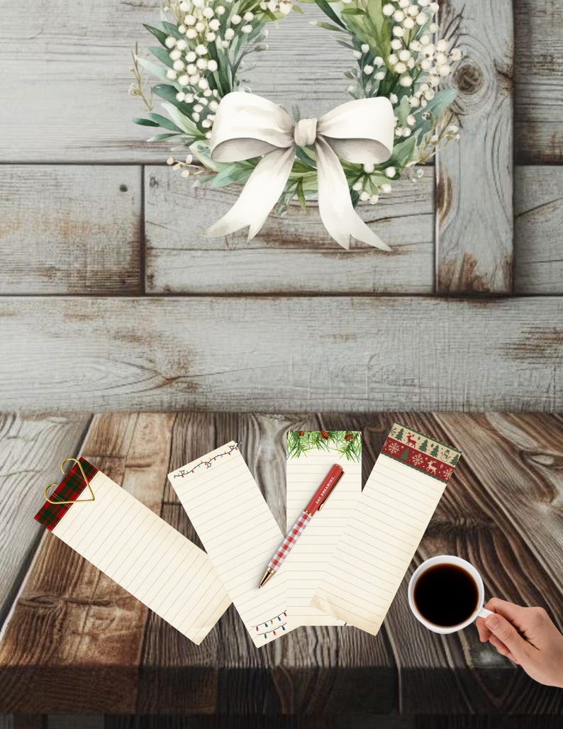 Holiday To-do Lists – 20 Printable Designs - Etsy