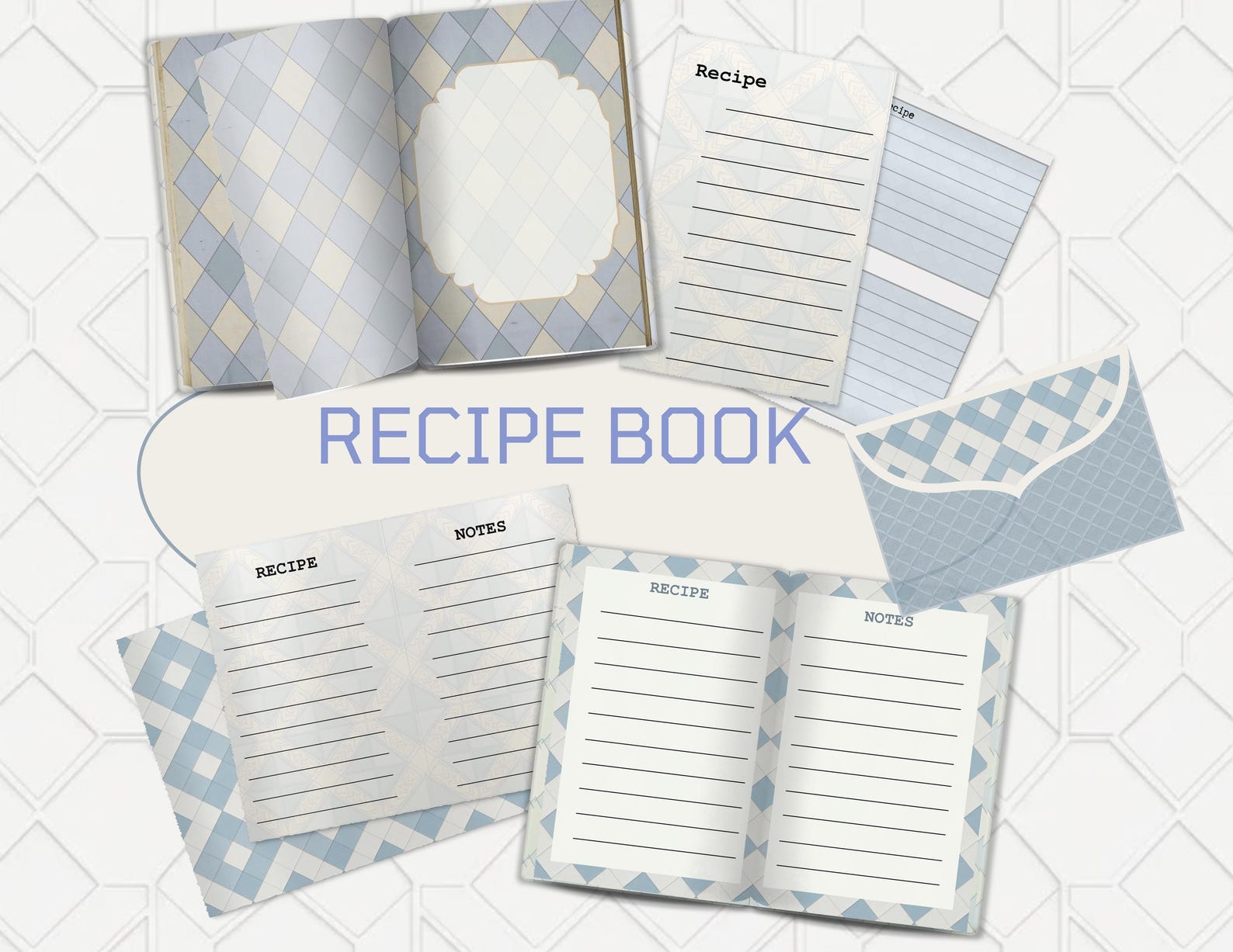 DIY Printable Recipe Book - Etsy