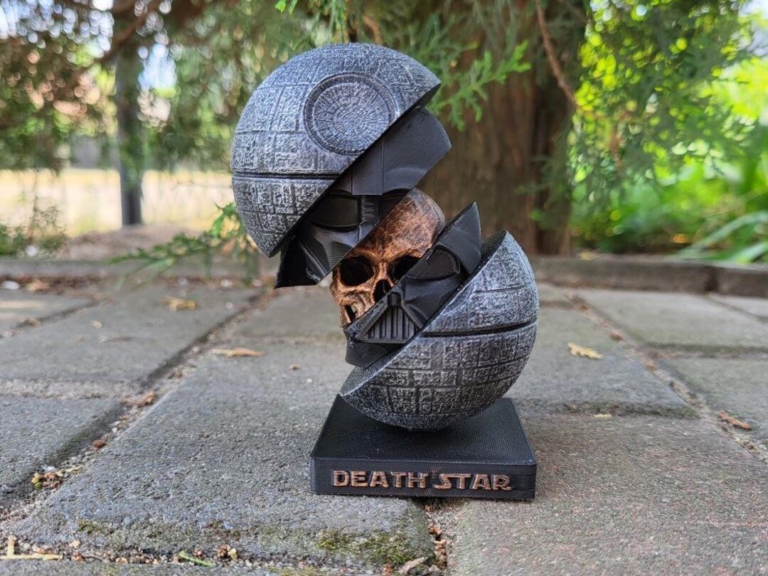 Anatomy of a Dark Lord Statue, 3D Printed Battle Station, Exploded View ...