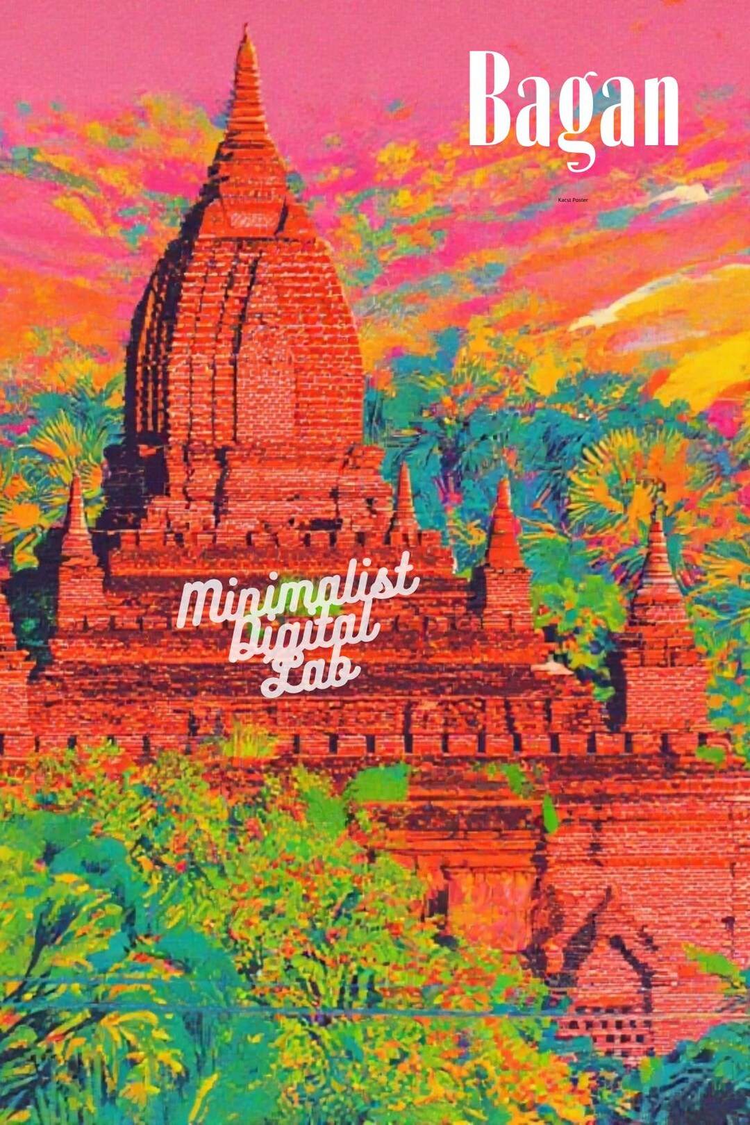 Bagan Poster - Etsy