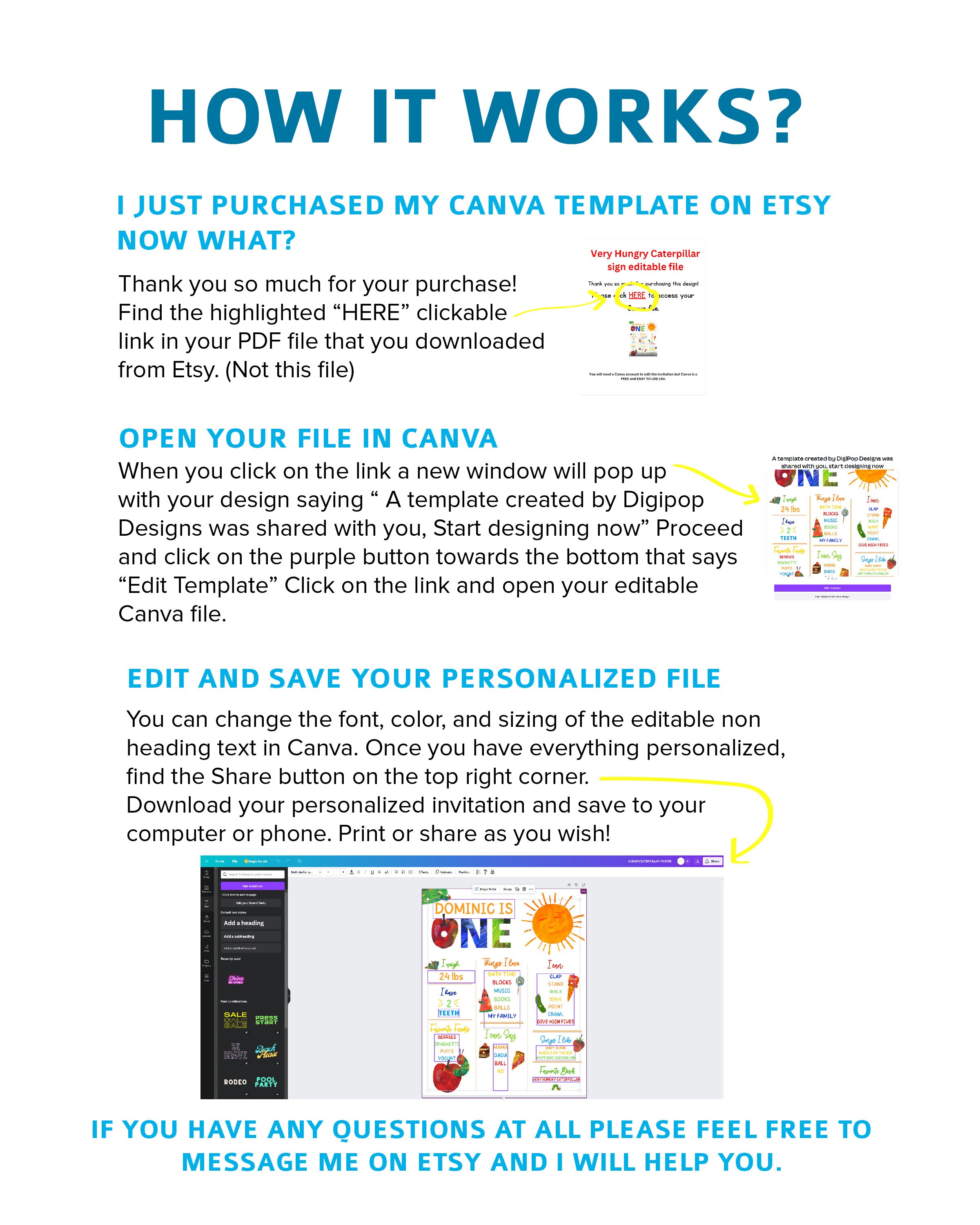 Go Dog Go Birthday Party Invitation, Canva Editable Invite, Go Dog Go ...