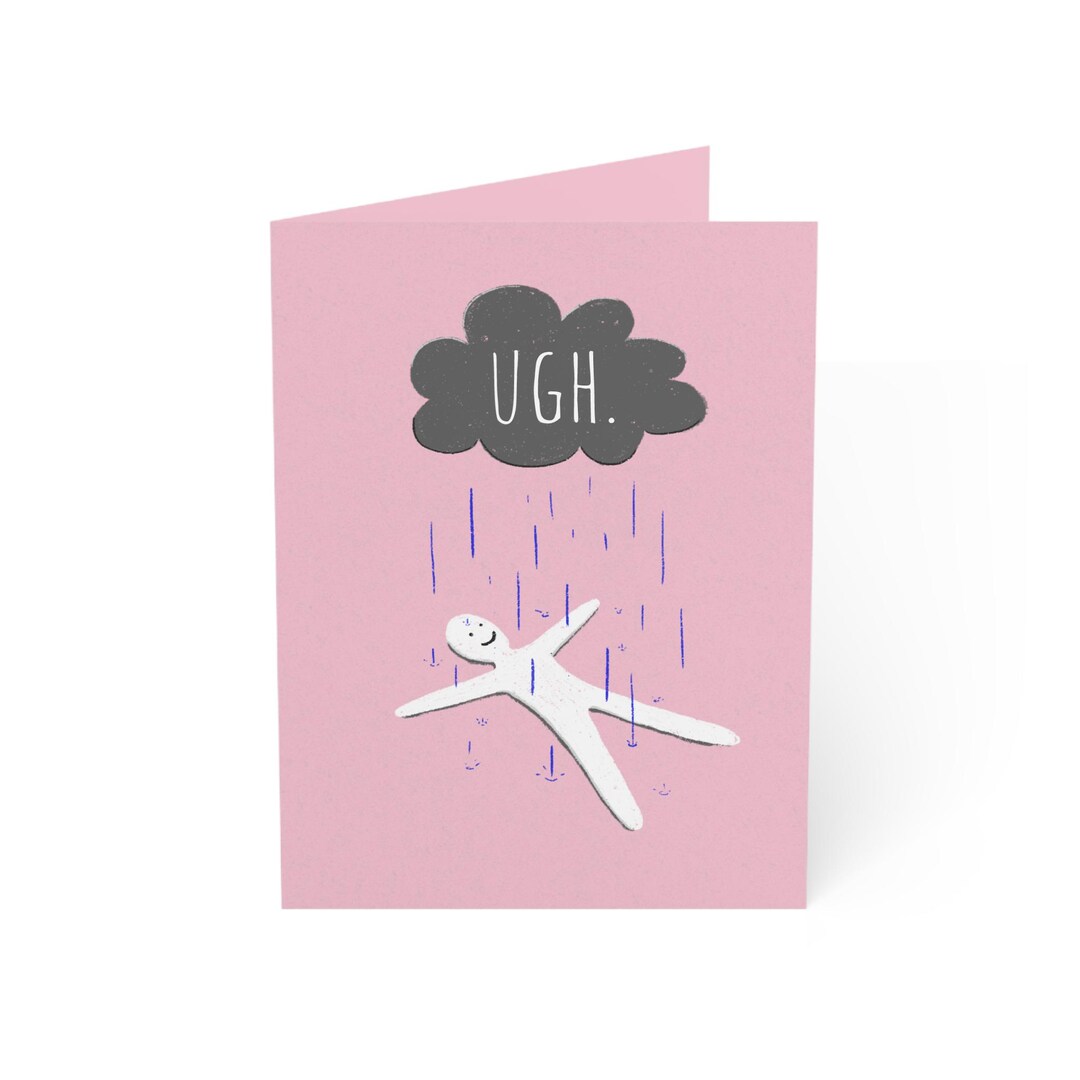 Ugh, Feel Better Card - Etsy