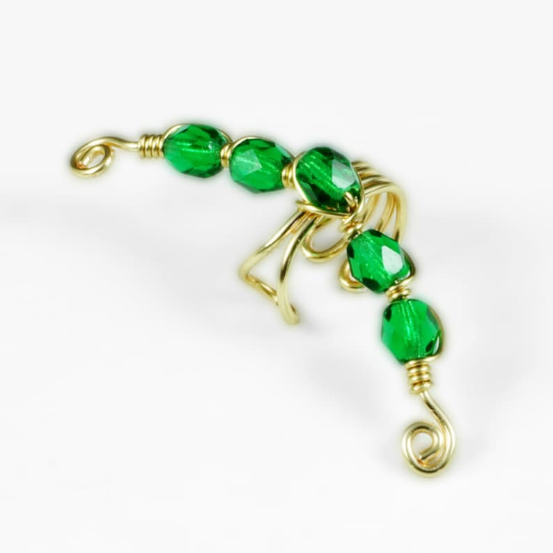 Beaded Ear Cuff You Pick the Colors - Etsy