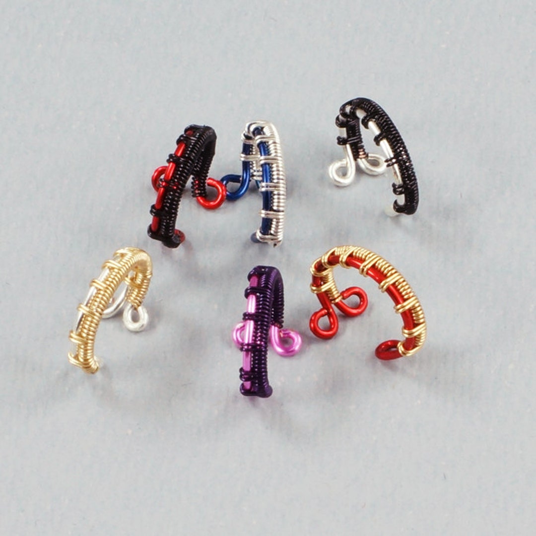 Bi-color Ear Cuff Custom Ear Cuff - Woven Ear Cuff - YOU Pick the ...