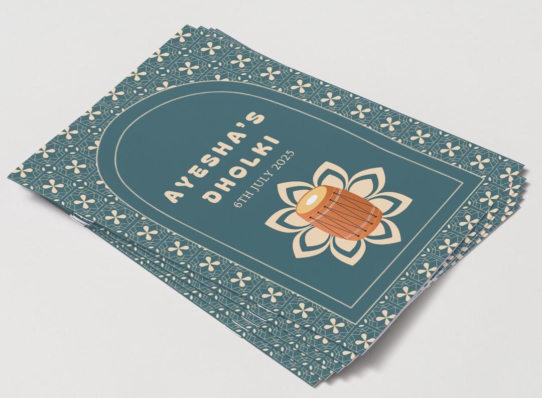 Dholki Song Booklet: 17 Mehndi Sangeet Songs (printable PDF A4/A5 Sizes ...