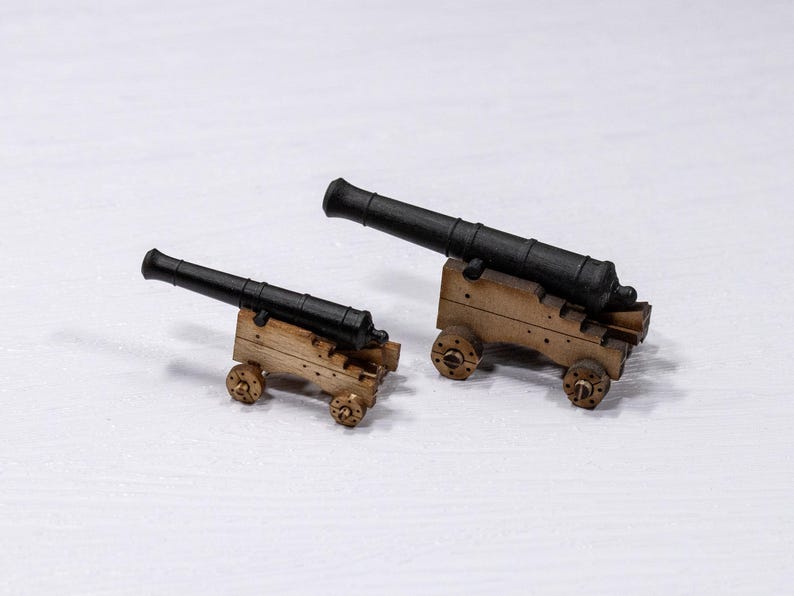 4 Pcs Ship Cannon Barrel - 20/22,5/25/30/35/40/45/50/55/60 Mm - for ...