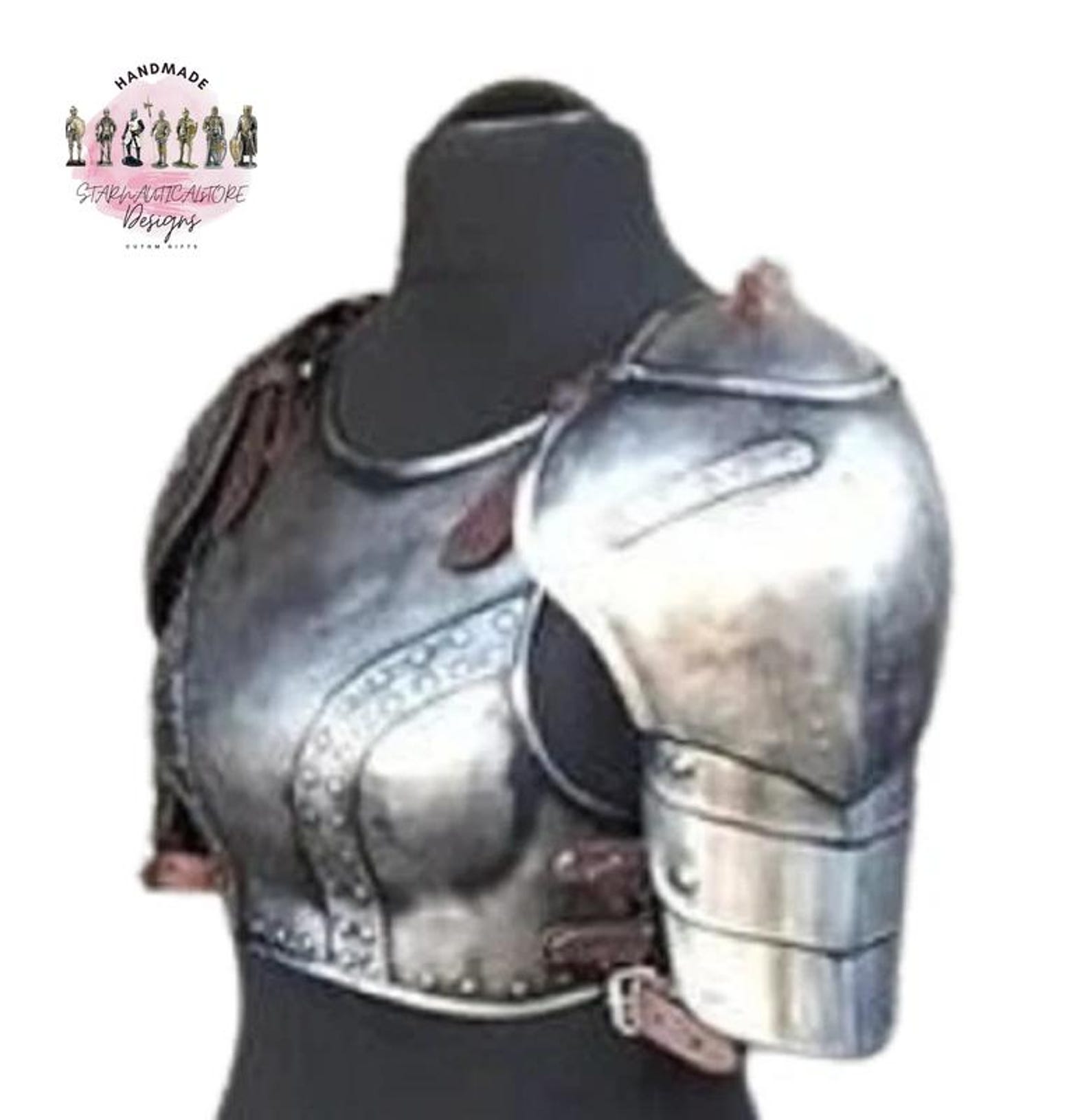 Ciri Witcher Armor Set - Zireael Cuirass, Pauldrons & Shoulder Armor ...