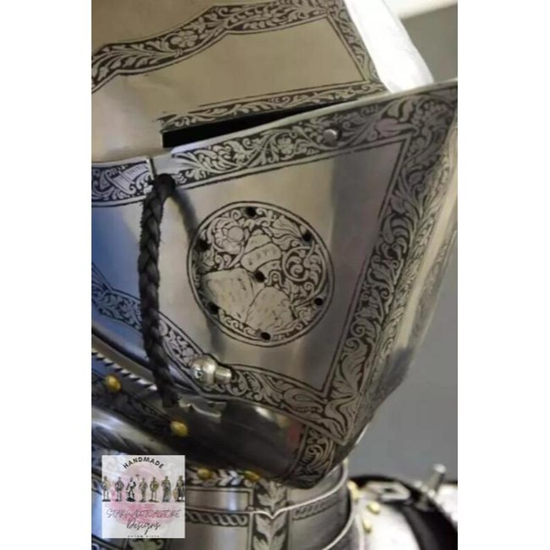 Medieval European Full Battle Armor Suit Knight Steel Armor Wearable ...