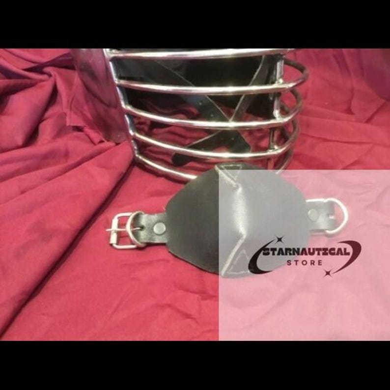 Superior Bar Grill Bascinet Helmet for SCA Heavy Combat Knight Helmet ...