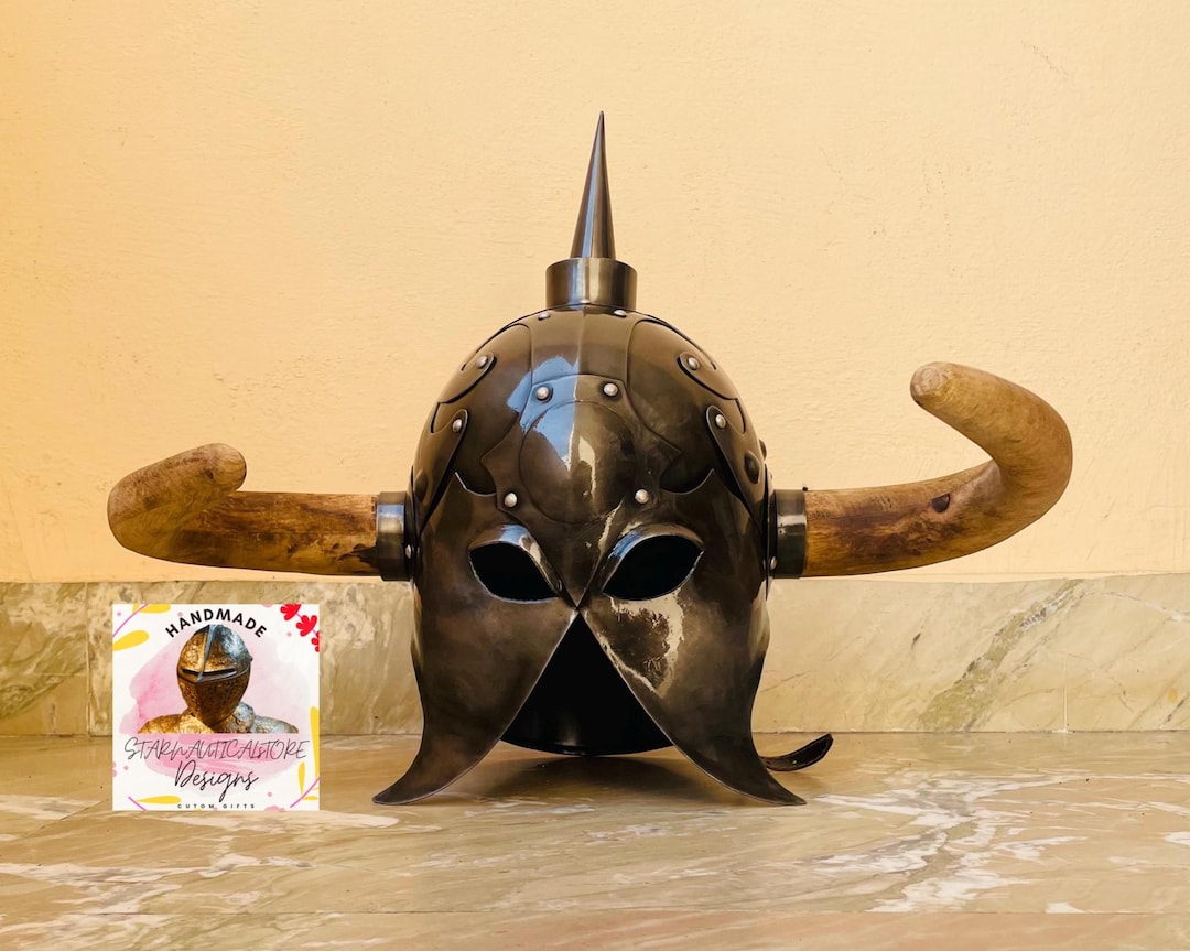 Medieval Death Dealer Frazetta Helmet Metal Steel With Liner and Chin ...