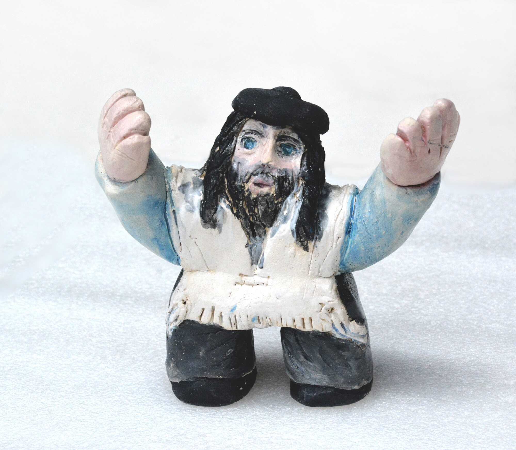 Judaica. Jewish Man Praying. Ceramic Figurine Home Decor Gift From ...