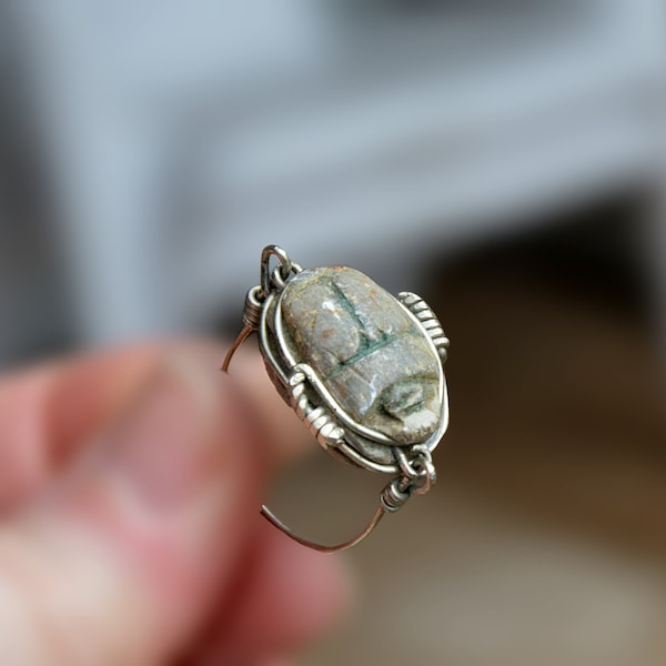 Scarab Ring - Etsy