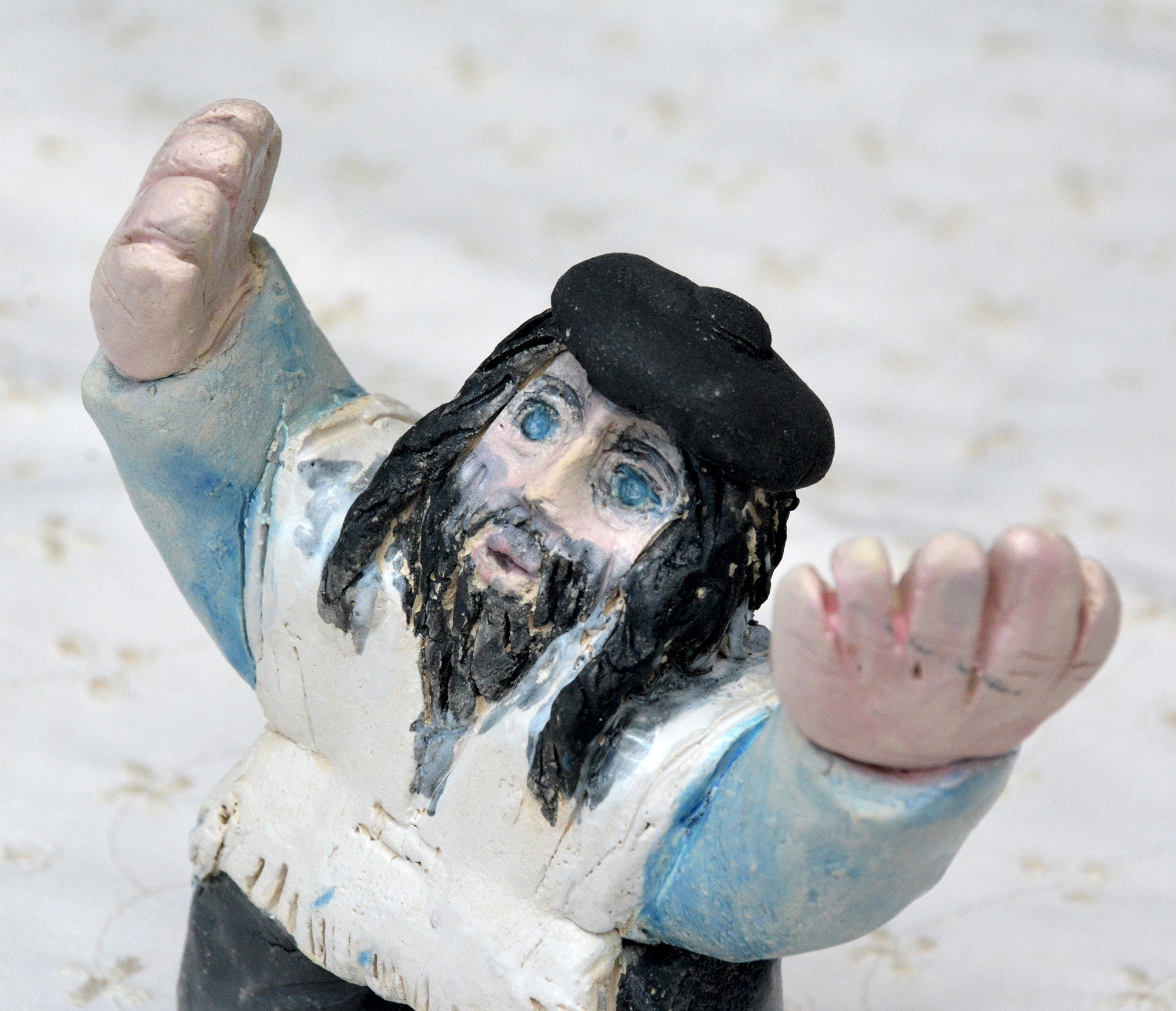 Judaica. Jewish Man Praying. Ceramic Figurine Home Decor Gift From ...