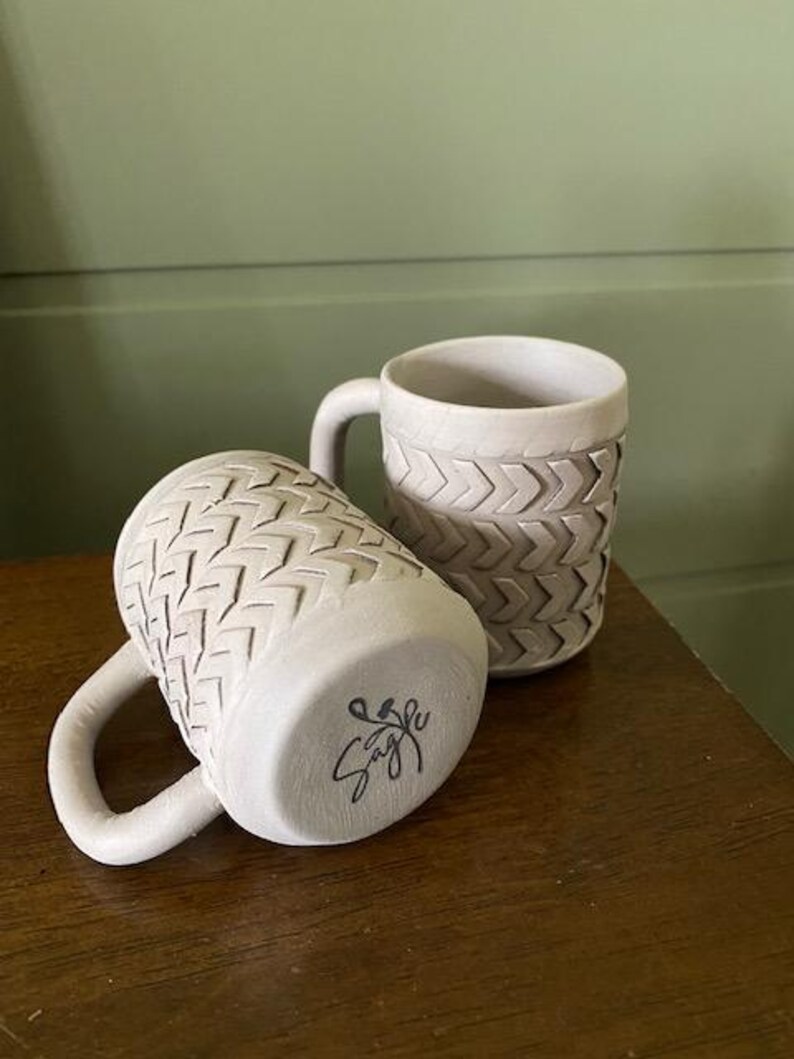 Mini Mug Slab Pottery Template - Etsy