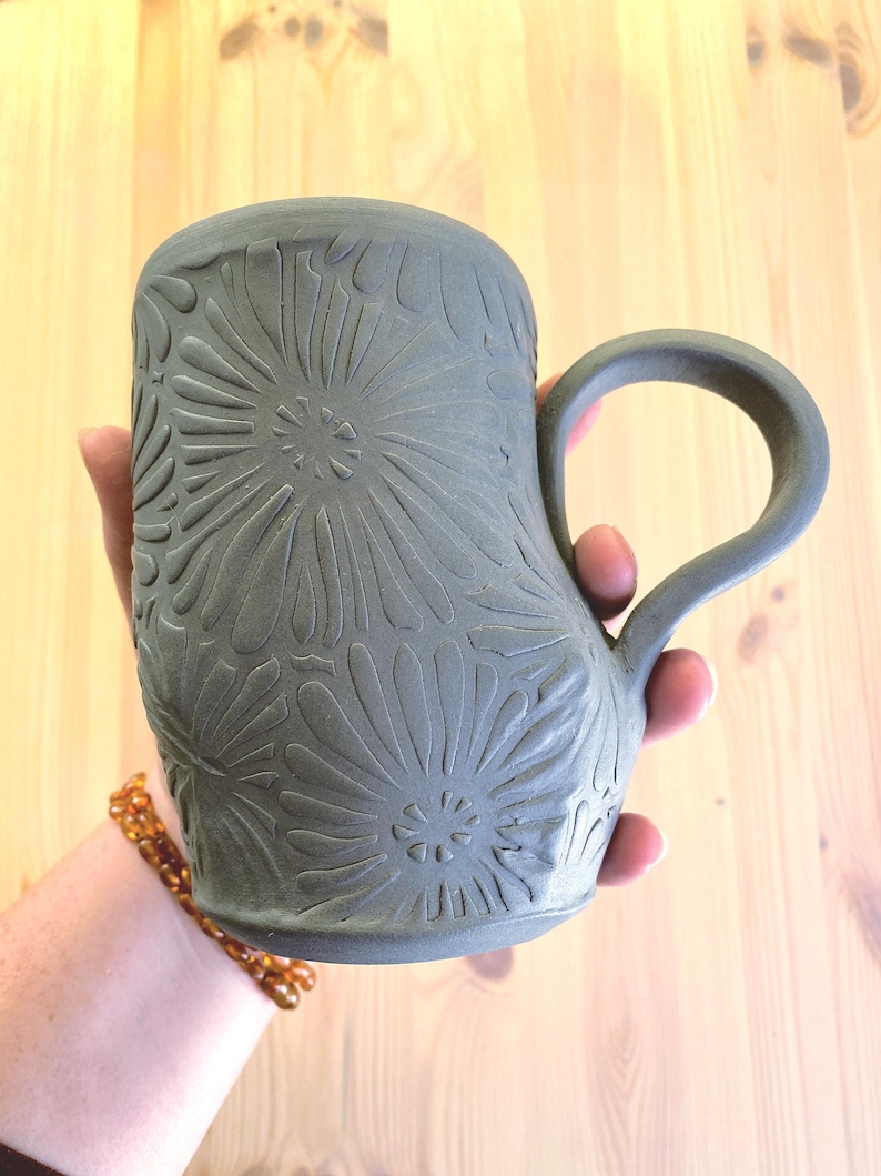 Darted Mug Pottery Template: Printable DIY Slab Building Pattern ...