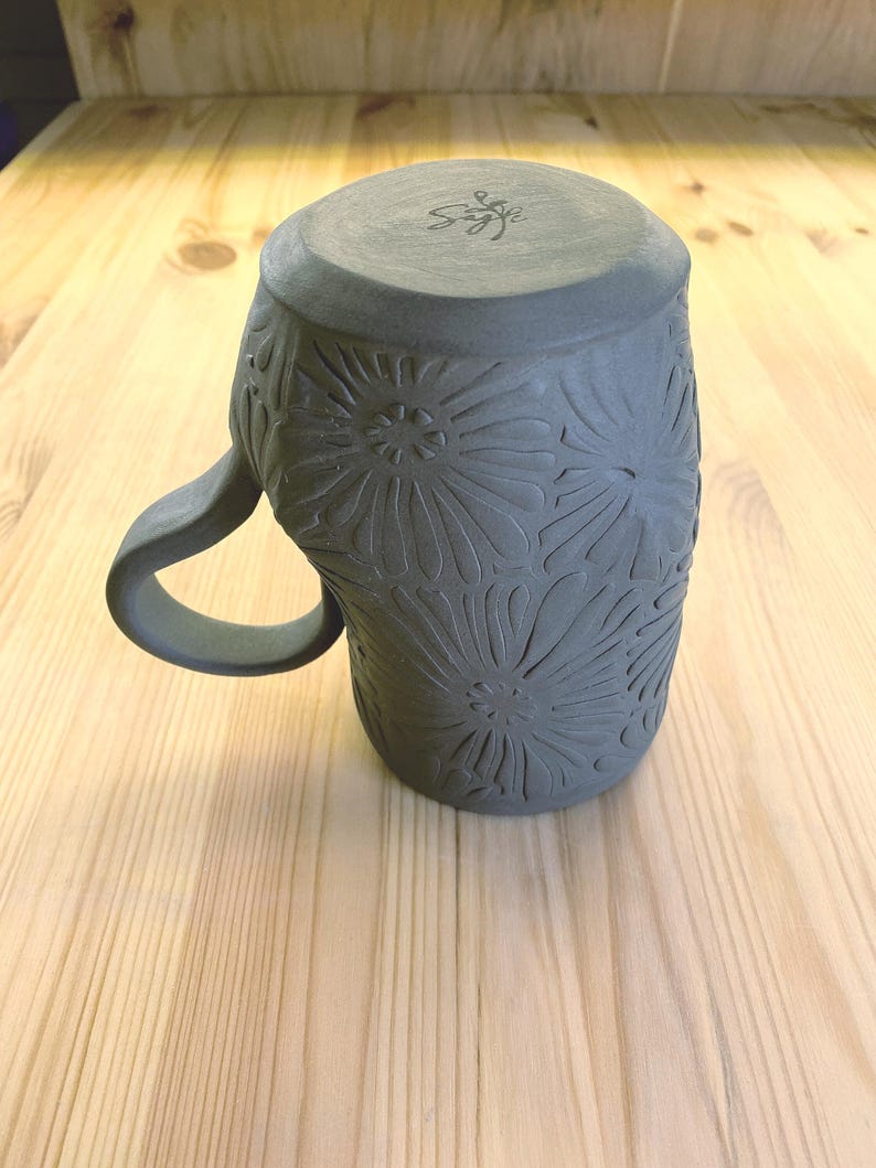 Darted Mug Pottery Template: Printable DIY Slab Building Pattern ...