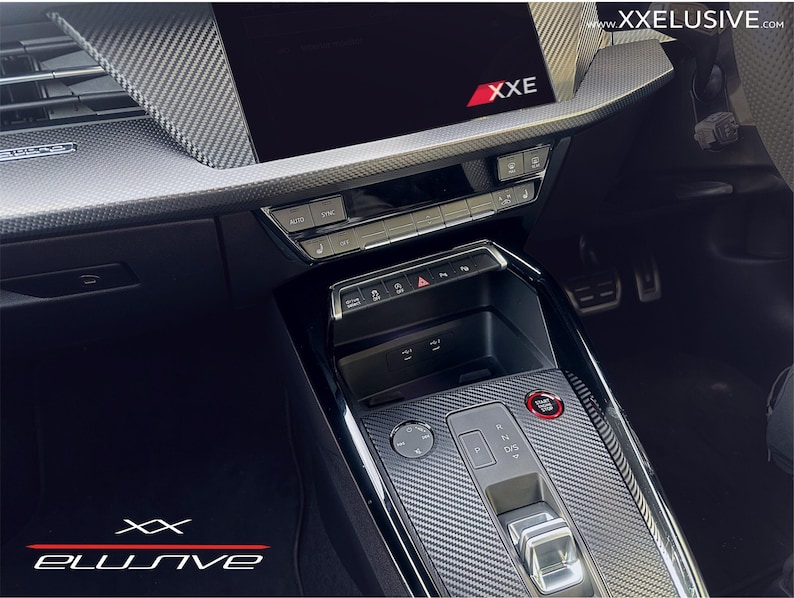 Carbon Effect Interior Wrap Kit Decal Set for Audi A3 S3 8Y RS3 ...