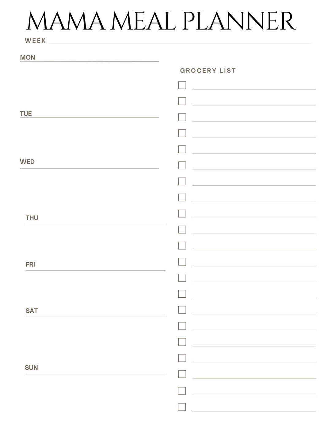 Grocery List, Shopping, Chaos, Organization, Planning, Mama, Meal ...