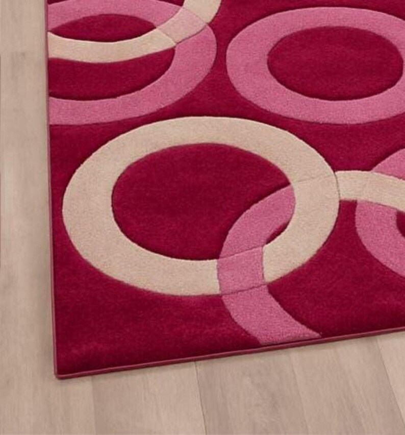 Hand-tufted Wool Rug: Greek Key Design, Neutral Beige Carpet 8x10 ...