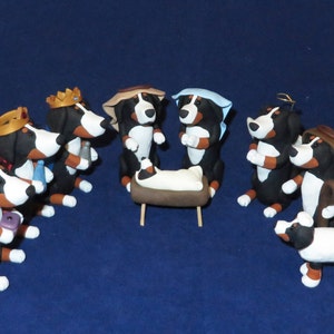 Custom/made to Order 9-piece Dog Breed Nativity Set - Etsy