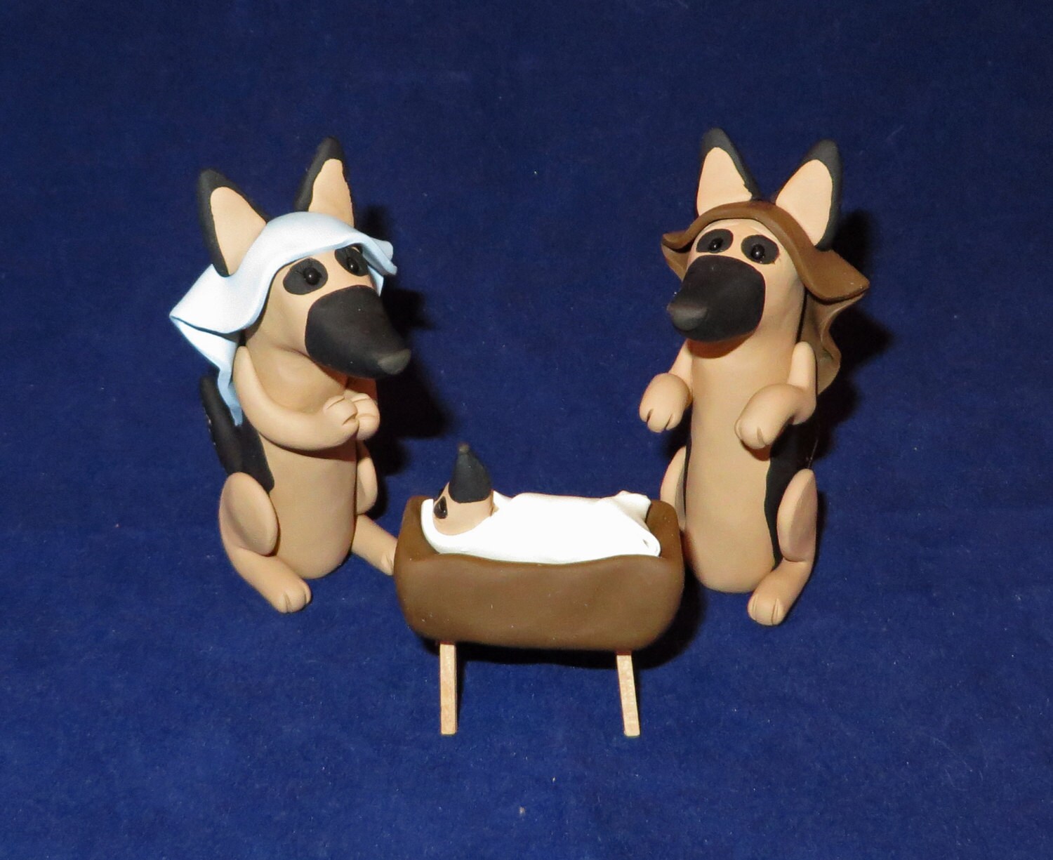 Custom/made to Order 9-piece Dog Breed Nativity Set - Etsy