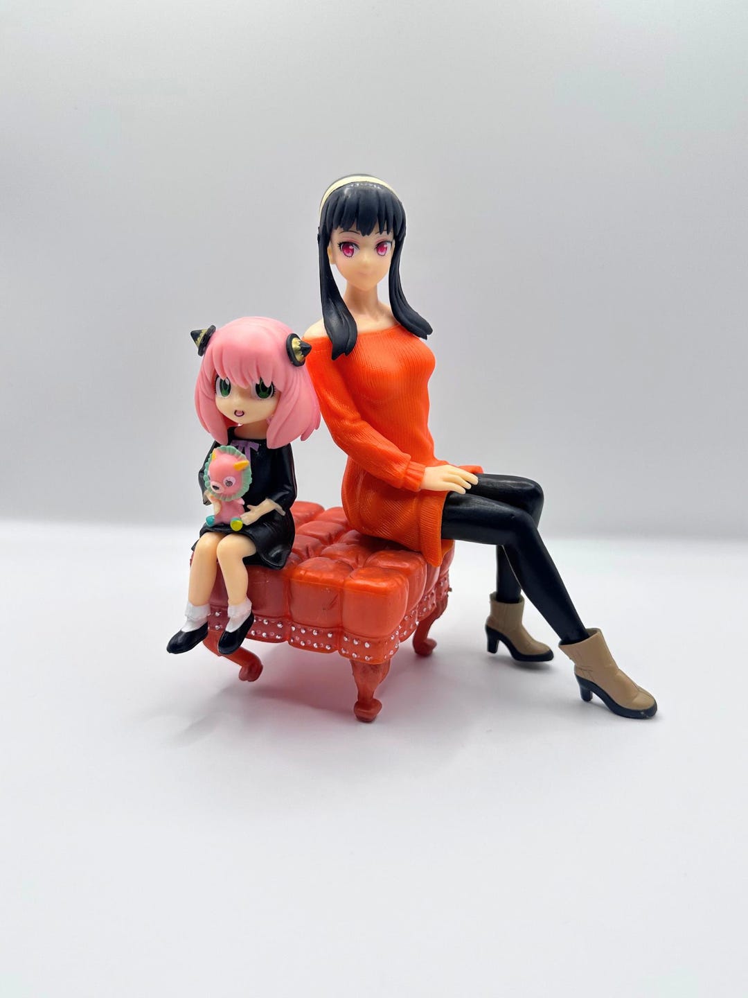 Yor & Anya Forger Figure Set – Spy X Family Statue, Mother Daughter ...