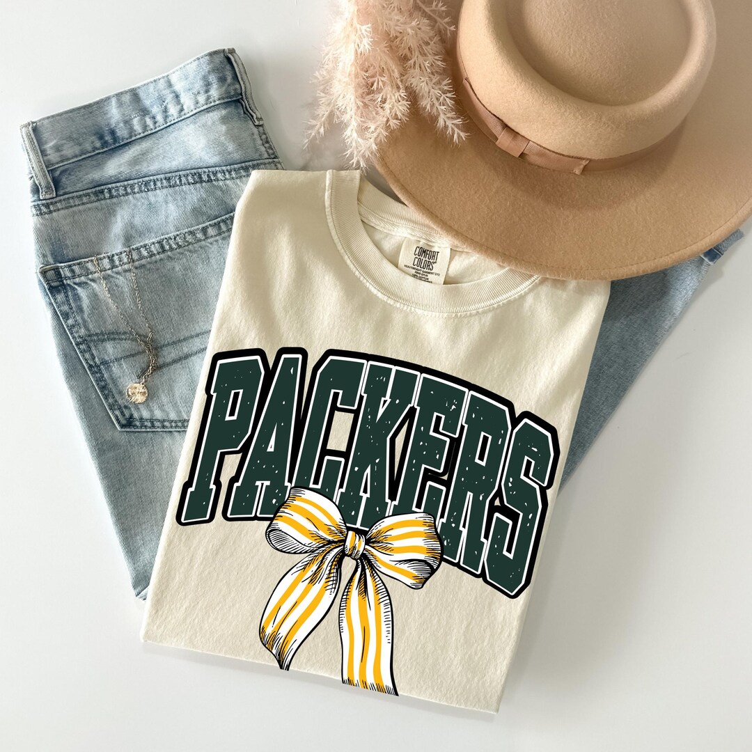 Vintage Green Bay Packers Comfort Colors Shirt,retro Football Graphic ...