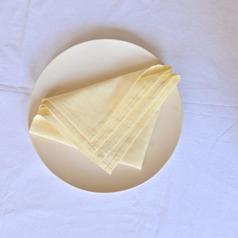 Bulk Yellow Cloth Napkins - Etsy