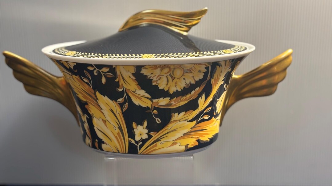 Versace Vanity Covered Vegetable Dish by Rosenthal With Box and ...