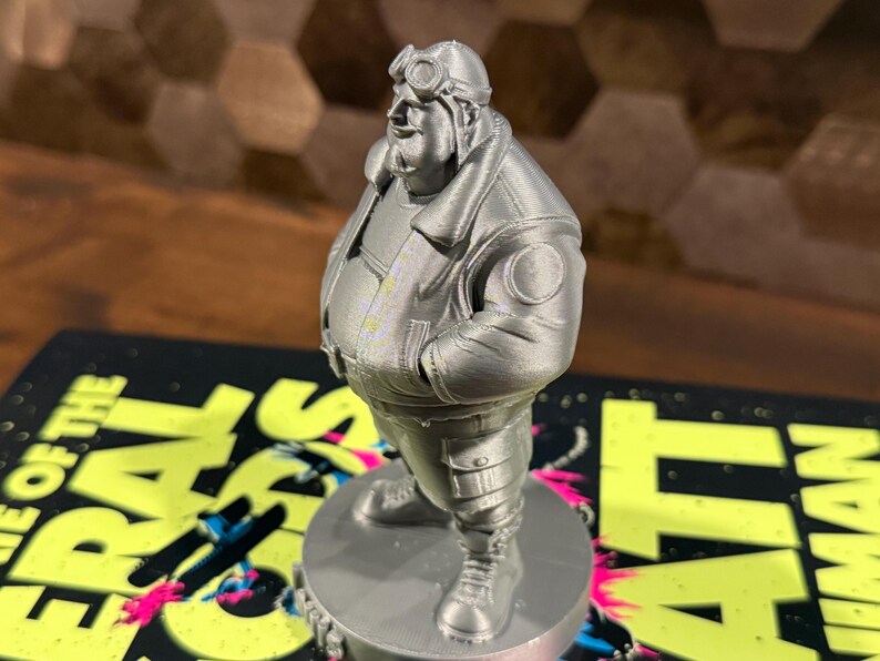 Louis Santiago – Silver 3D Printed Figurine | Dungeon Crawler Carl | - Etsy