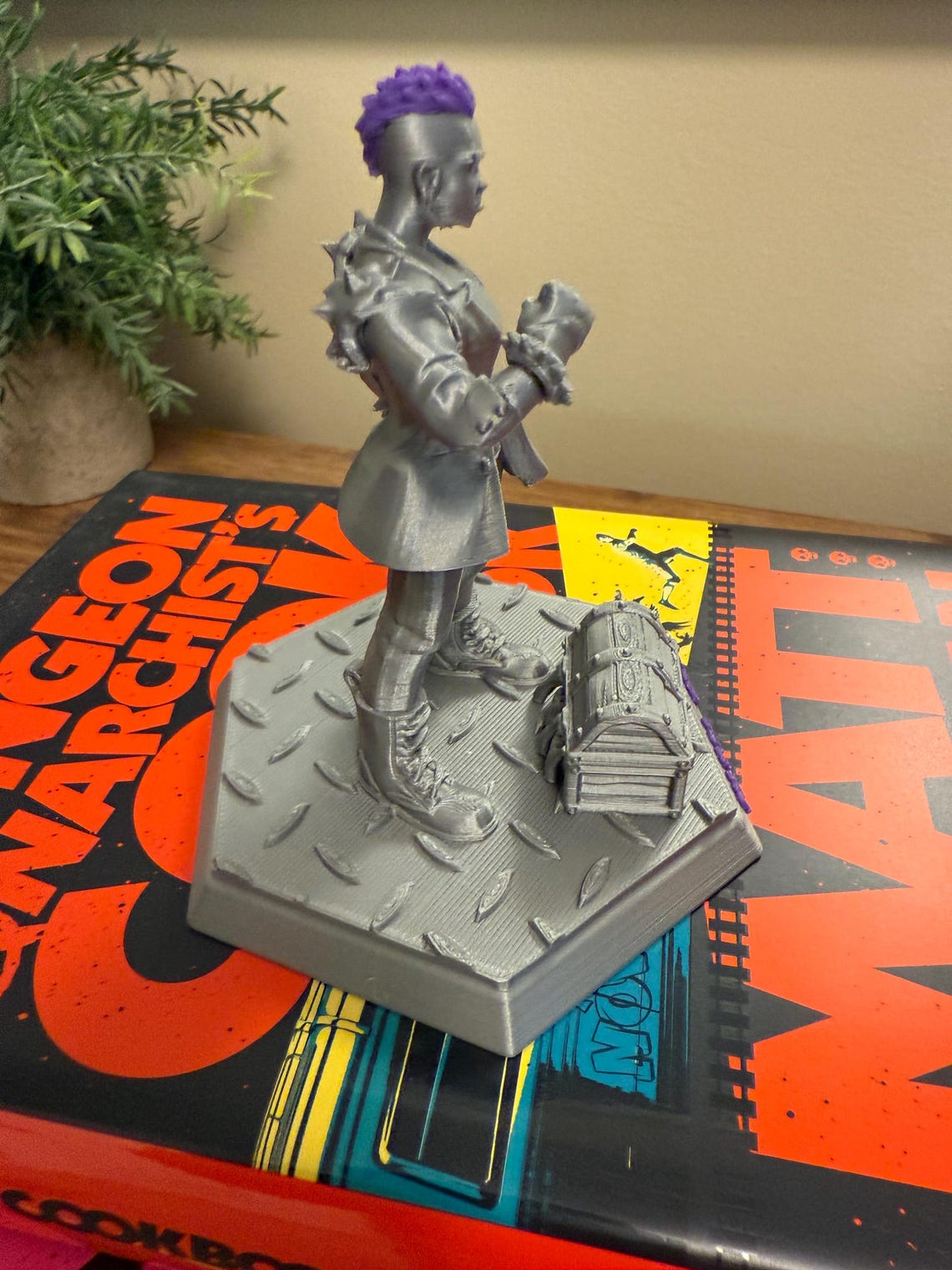 3D Printed Katia Grim Figurine | Dungeon Crawler Carl - Etsy
