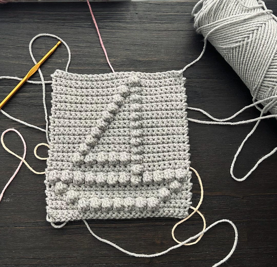 Bobble Boat Granny Square Crochet Pattern: Nautical Decor (PDF Download ...