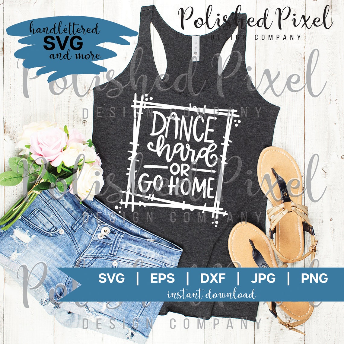 Dance Hard or Go Home SVG Dance SVG Dancer SVG Dance Mom - Etsy