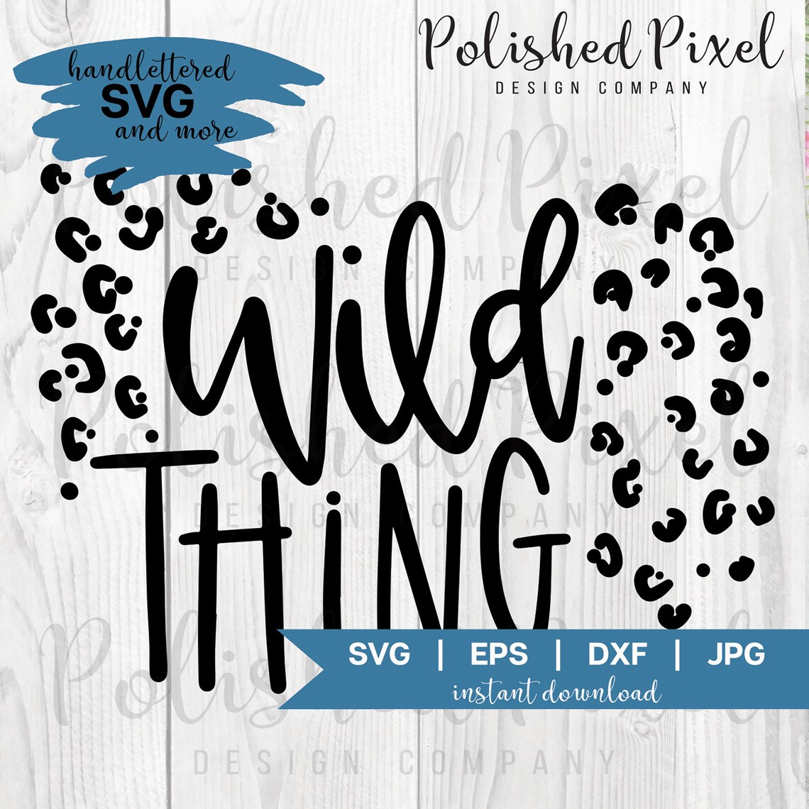 Wild Thing SVG Cheetah SVG Leopard Print SVG Shirt Design - Etsy