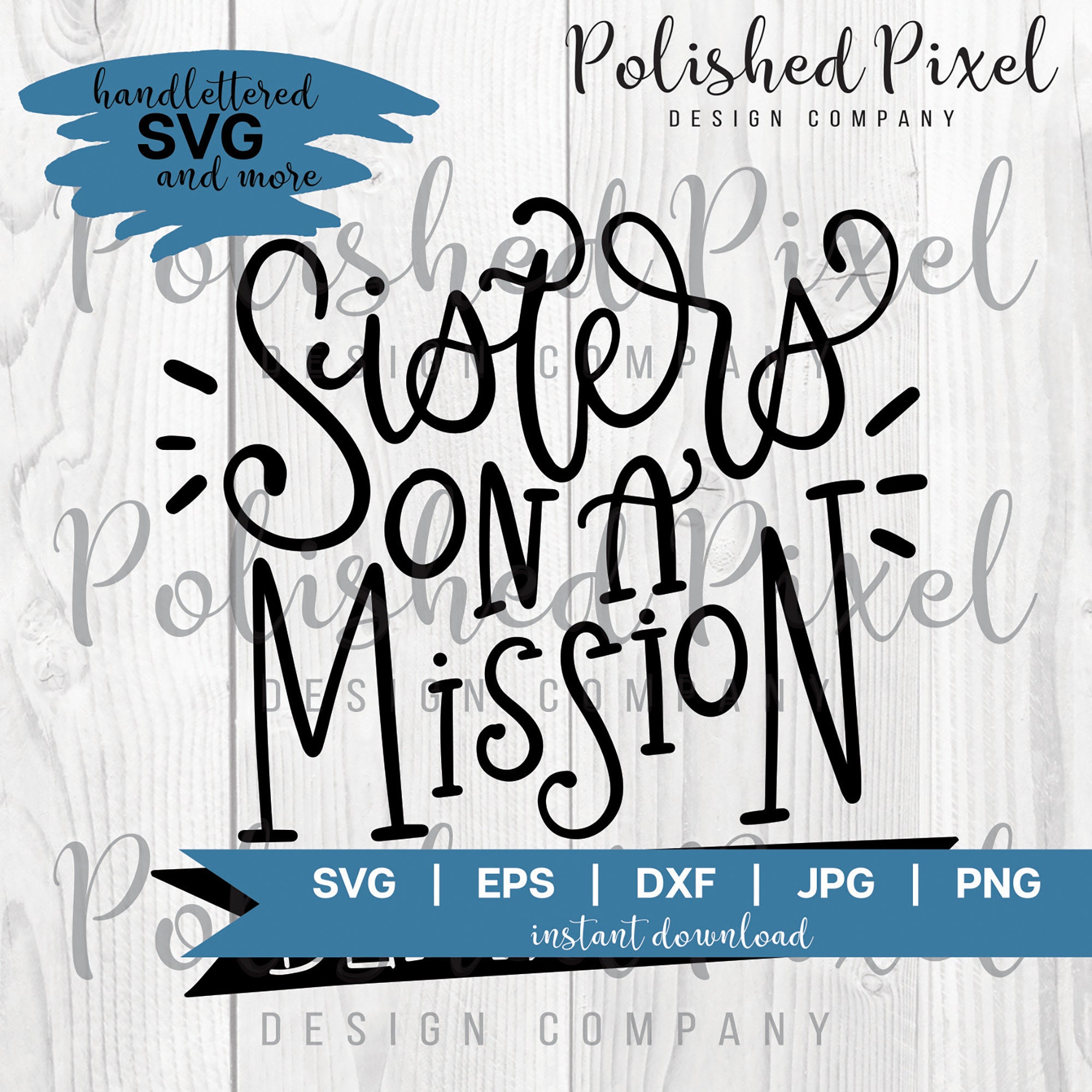 Black Friday SVG Sisters on a Mission SVG Christmas Shopping | Etsy