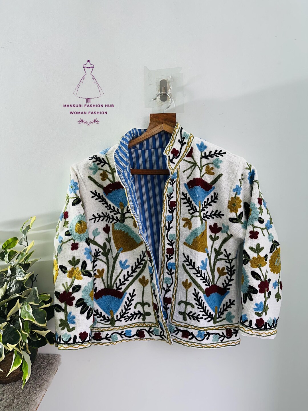 Niddle Work Suzani Made TNT Jackets | Party Wear Jackets | Winter Wear ...