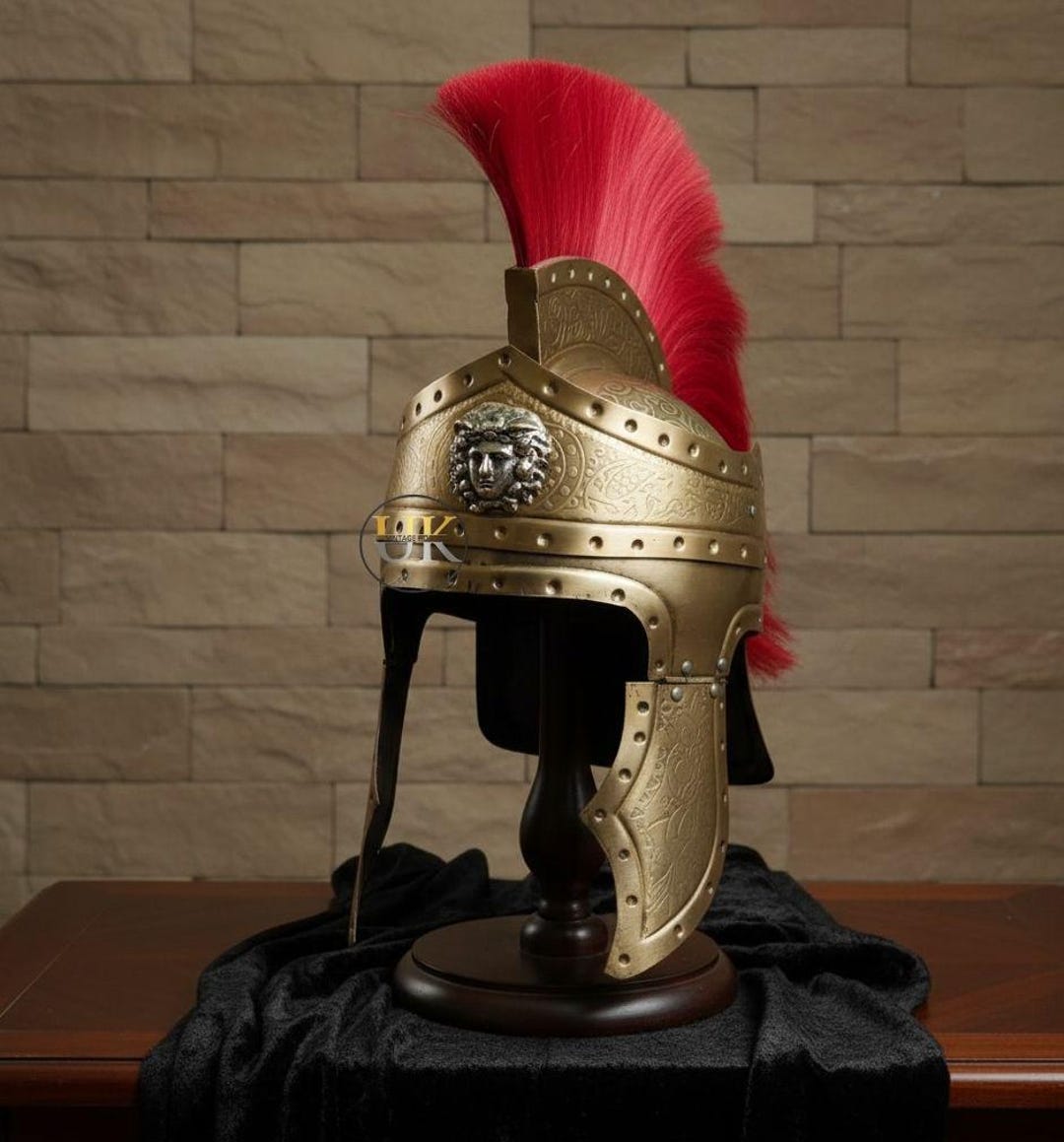 Wearable Corinthian Helmet | Medieval Knight Armor, LARP Cosplay - Etsy