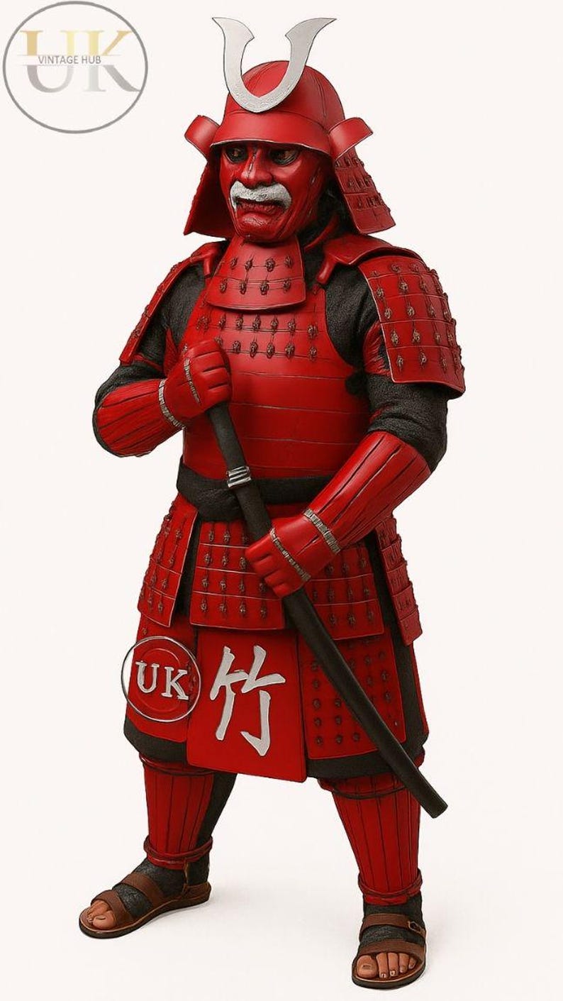 Wearable Sengoku Samurai Armor: Functional Iron & Silk Rüstung - Golden ...