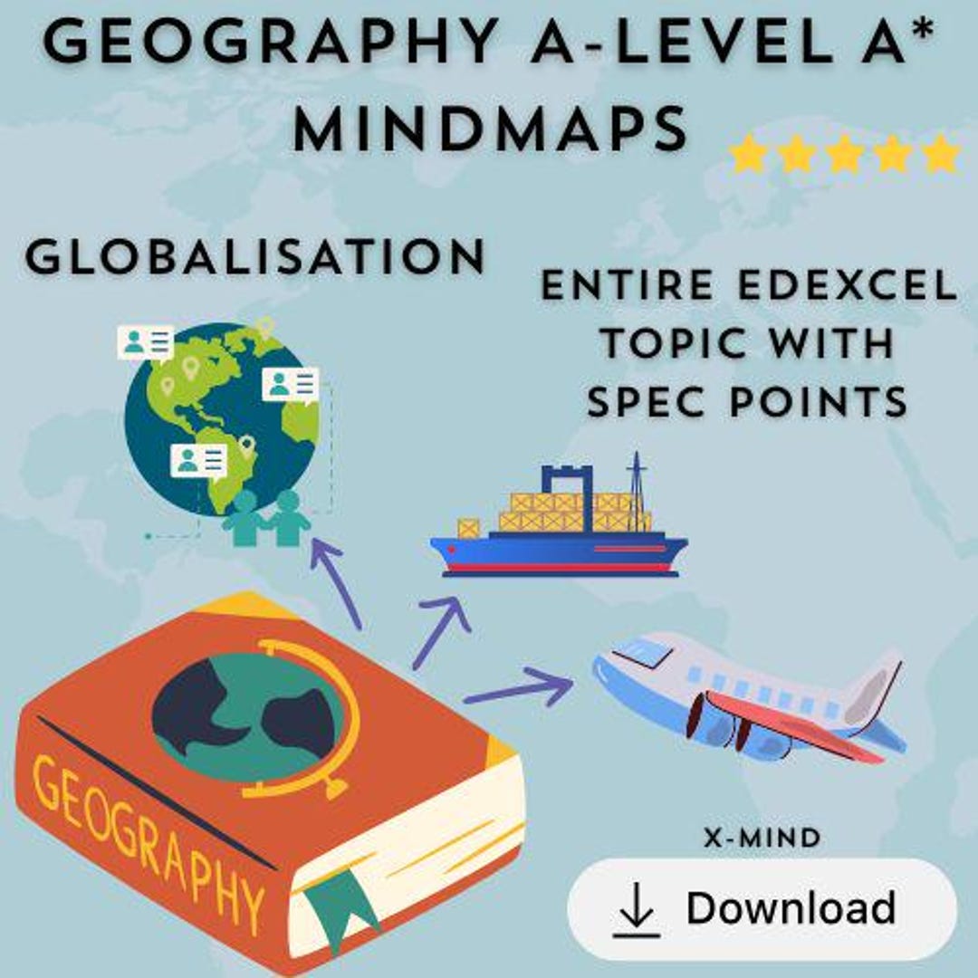 A* A-level Geography Notes – Globalisation | Edexcel 2025 Spec | 3 EQ ...