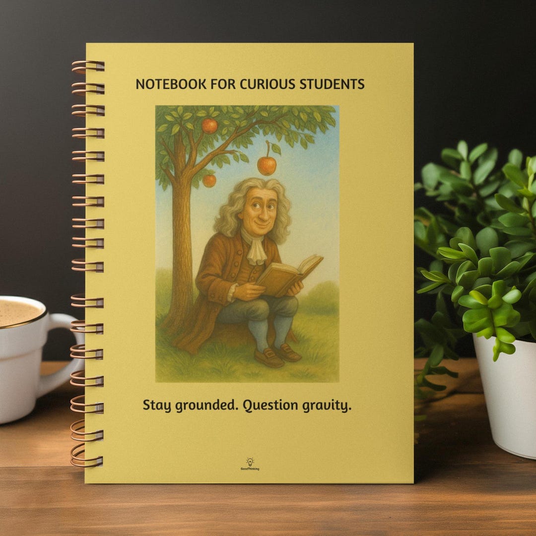 Isaac Newton Notebook: Back to School Journal for Students and Teachers ...