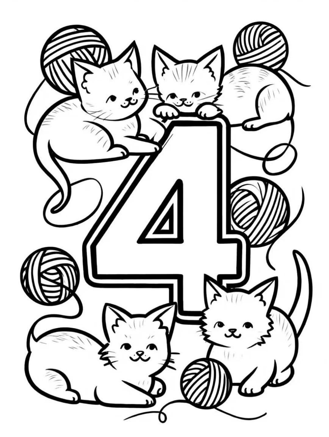 Learn Numbers 1-10 Coloring Pages for Toddlers – Fun Educational ...