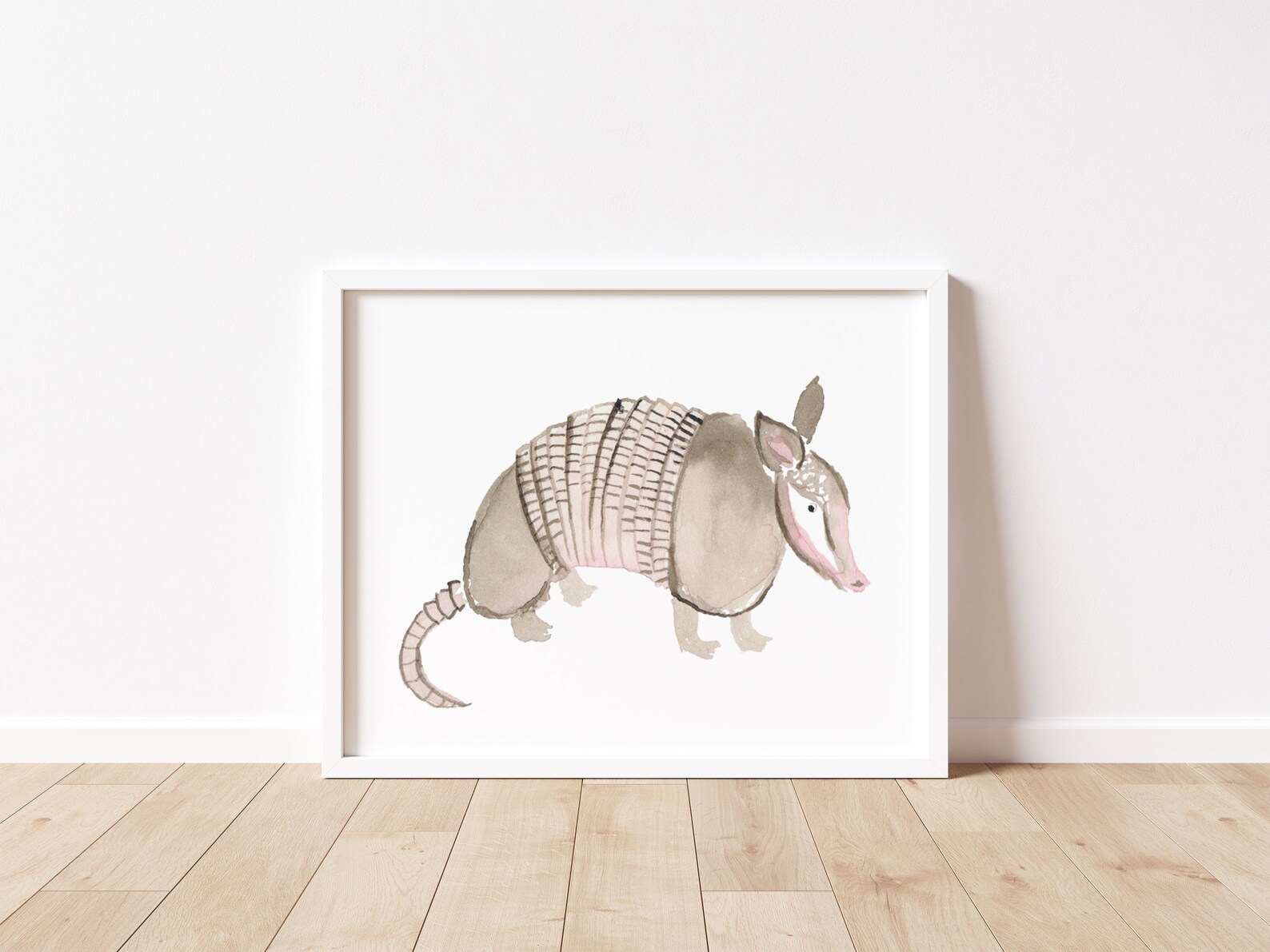 Armadillo Print Armadillo Wall Art Armadillo Poster Texas | Etsy