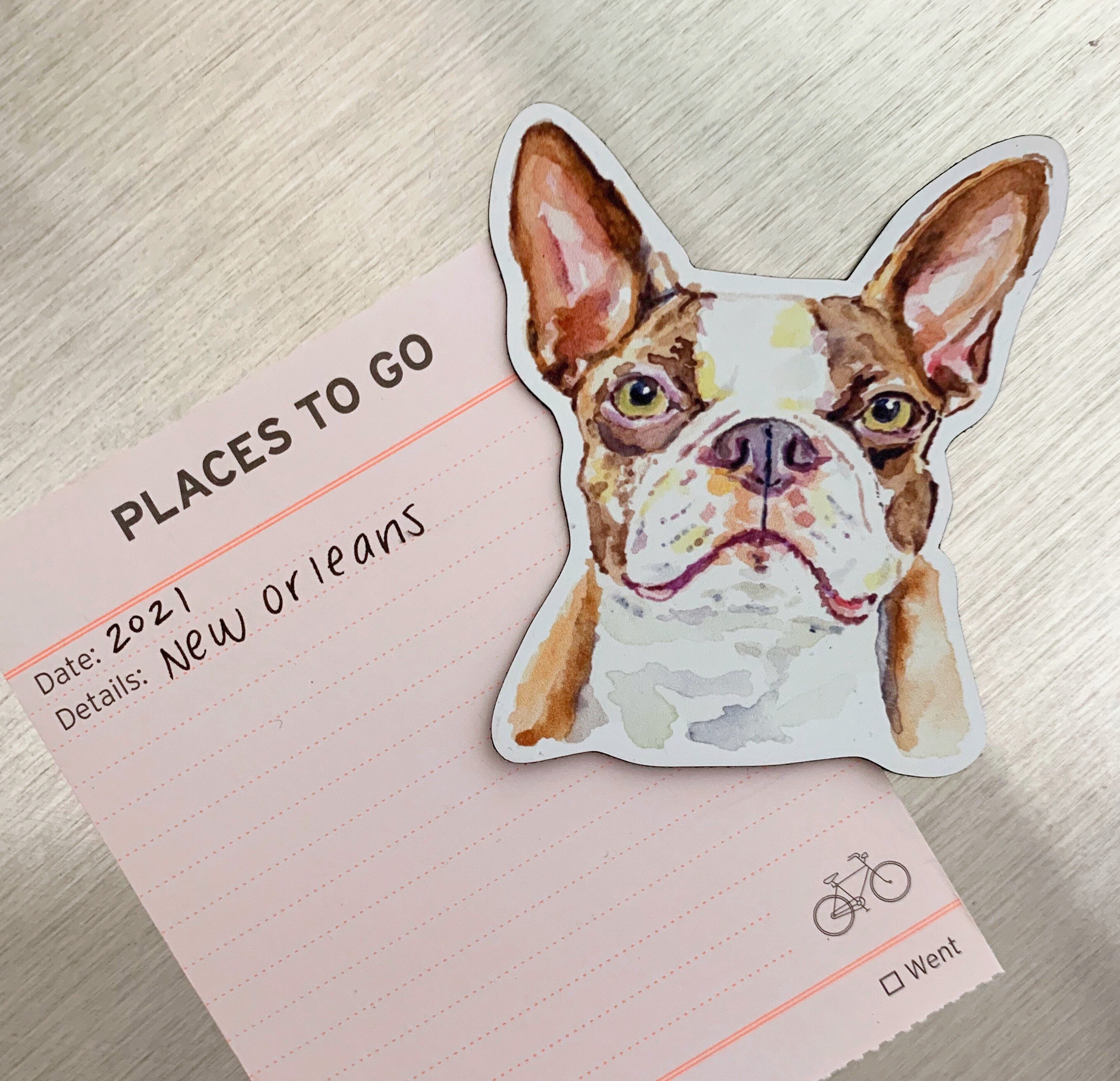 Boston Terrier Refrigerator Magnet Boston Car Magnet Boston | Etsy