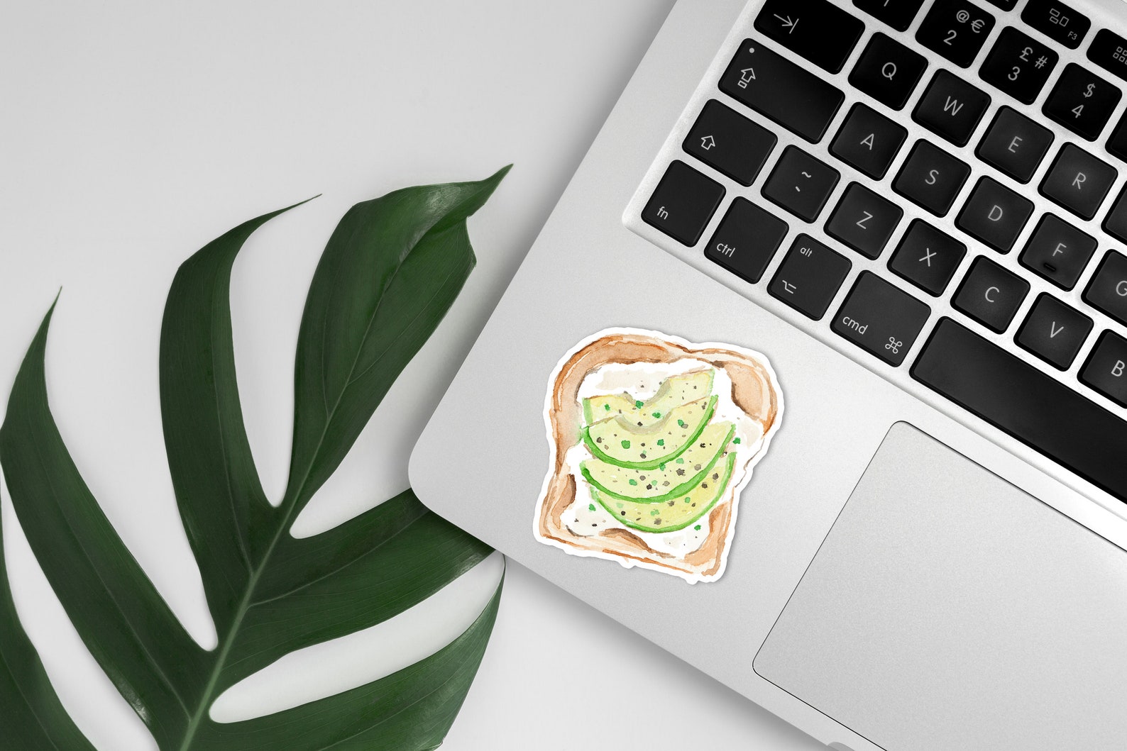 Avocado Toast Vinyl Sticker, Breakfast Sticker, Avocado Decal, Foodie ...