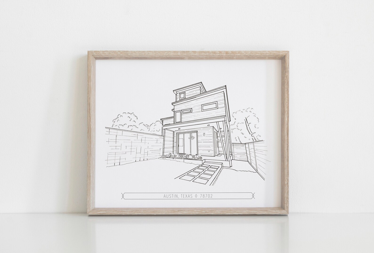 Custom House Illustration, House Portrait, Custom House Drawing, First ...